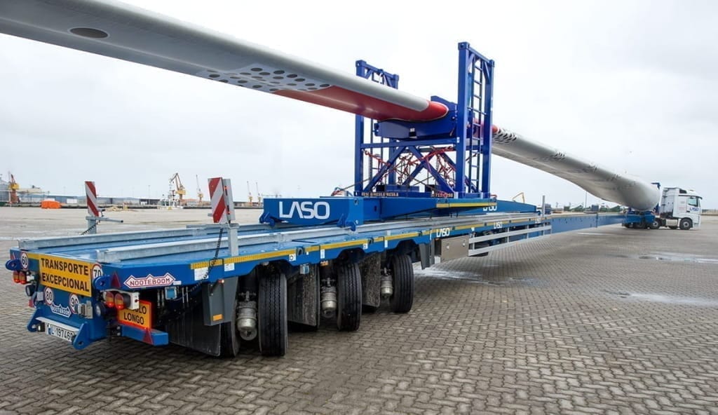 Six Nooteboom Super Wing Carriers For Laso Transportes SA Nooteboom