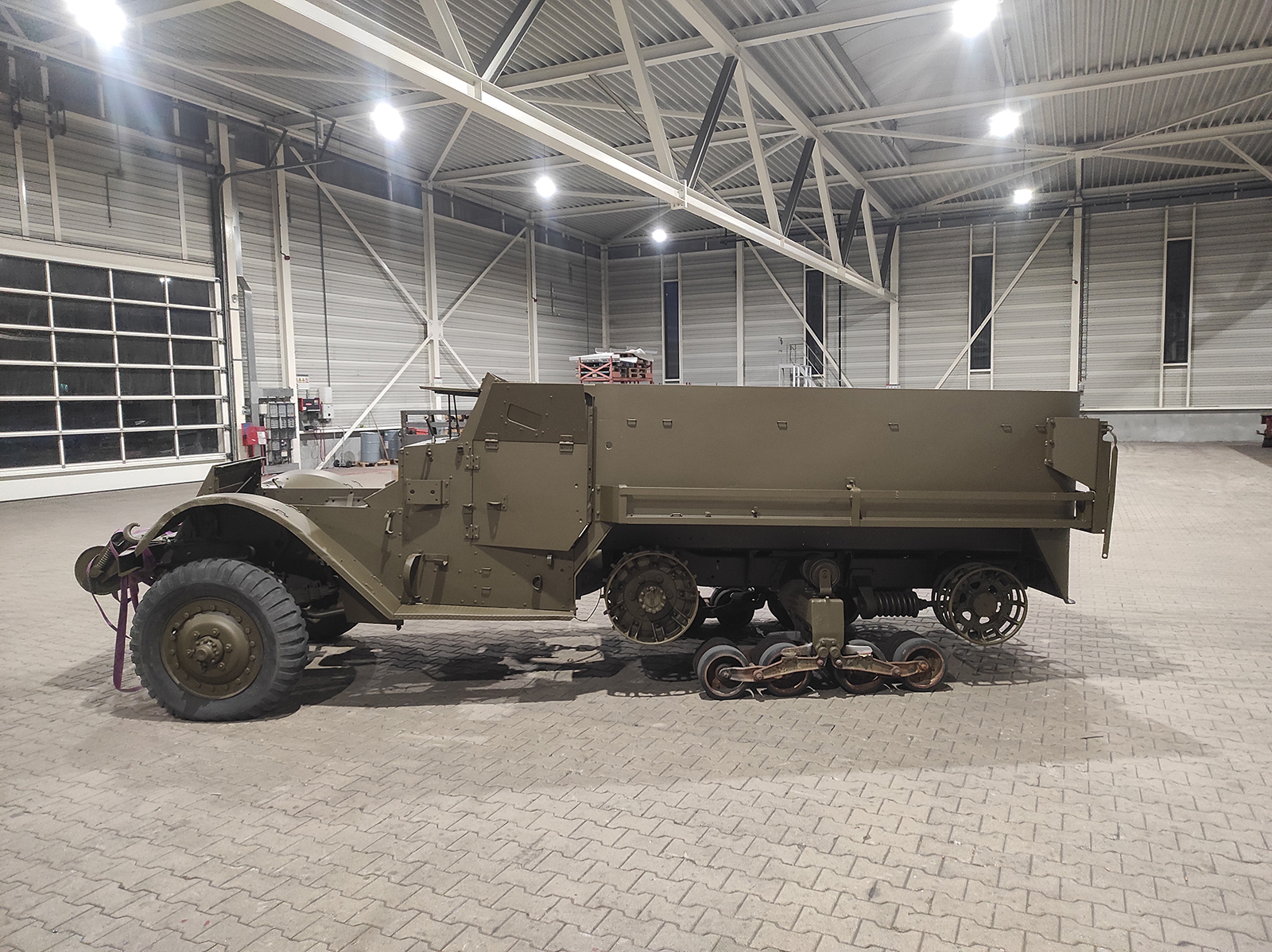 Nooteboom supports the restoration of a historic M5 Half-Track army ...