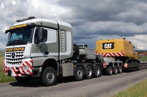 Eurotrailer: low loaders with hydraulically steered axles | Nooteboom ...