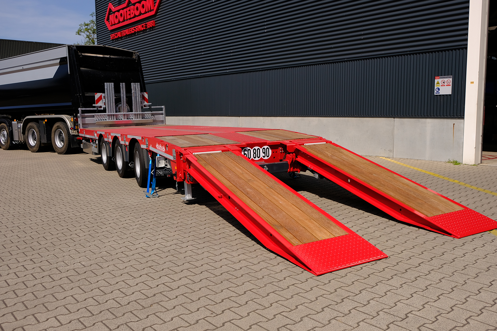 New: Nooteboom tridem centre axle drawbar trailer | Nooteboom Trailers