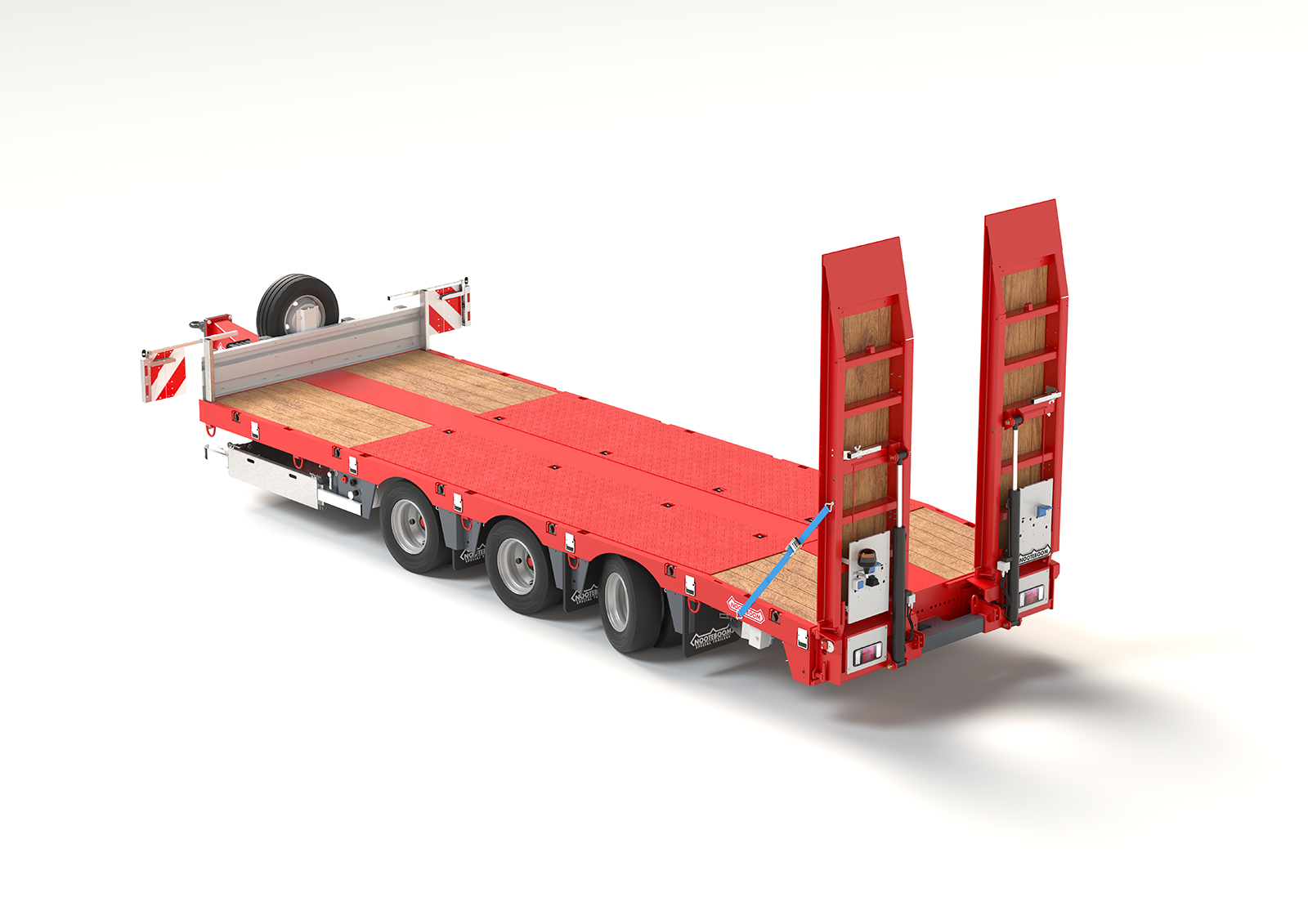 New: Nooteboom tridem centre axle drawbar trailer | Nooteboom Trailers