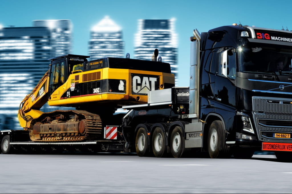 Engins de construction de routes | Nooteboom Trailers