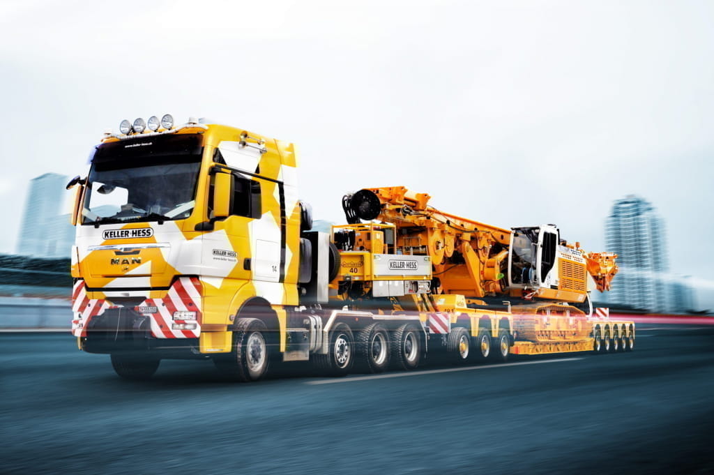 Latest and largest Nooteboom 4+6 low-loader provides Zwagerman ...