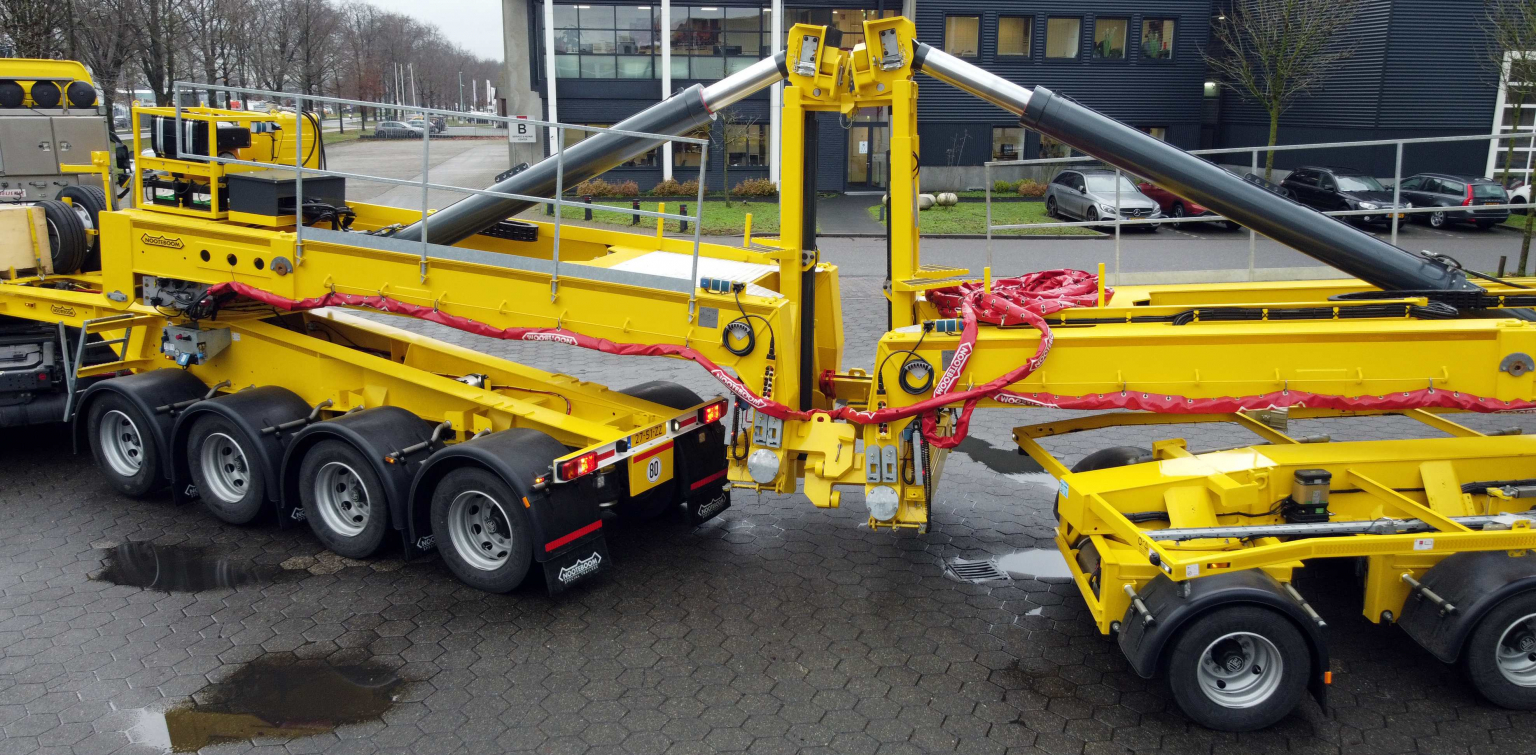 Nieuwste Mega Windmill Trailer XL voor Ter Linden Transport | Nooteboom ...
