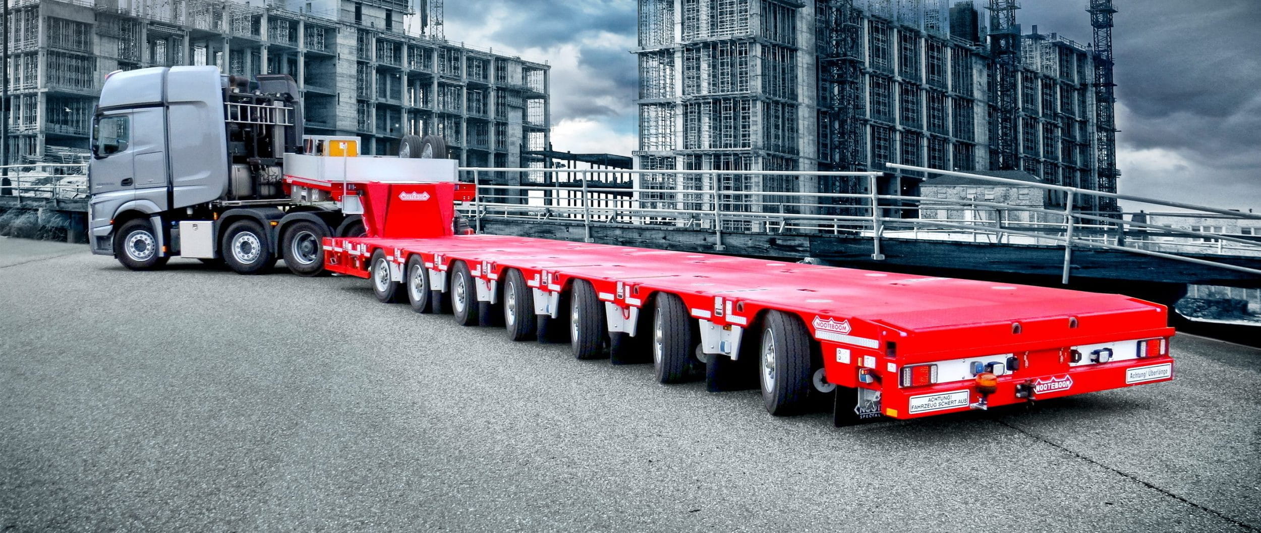 SEMI LOW-LOADERS WITH PENDLE AXLES - Nooteboom Trailers