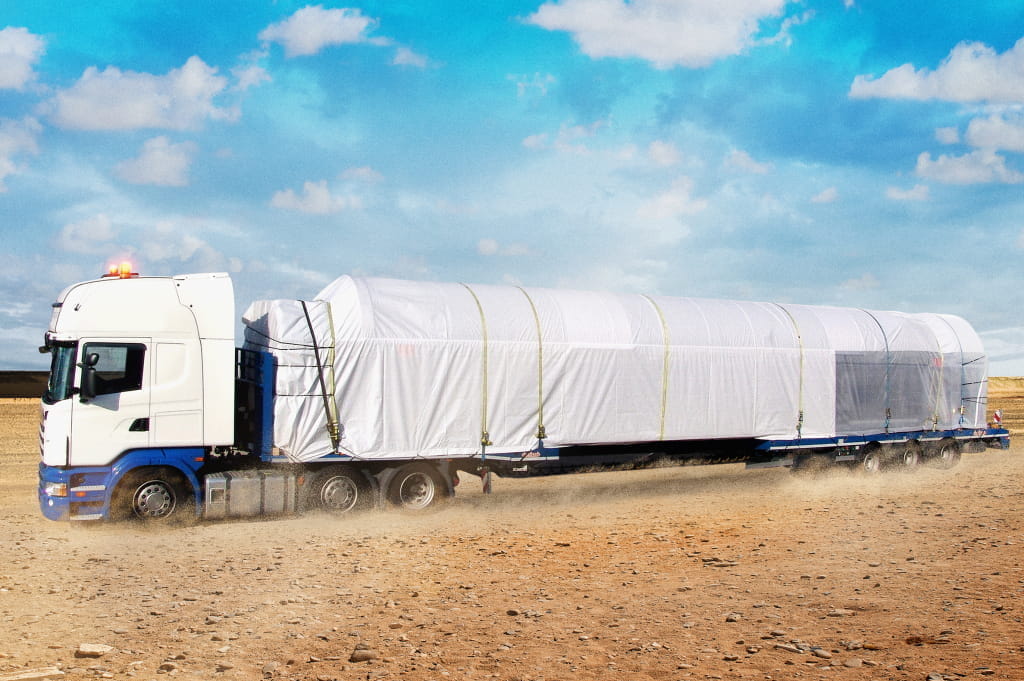 Mega trailer for heavy duty transport | Nooteboom Trailers